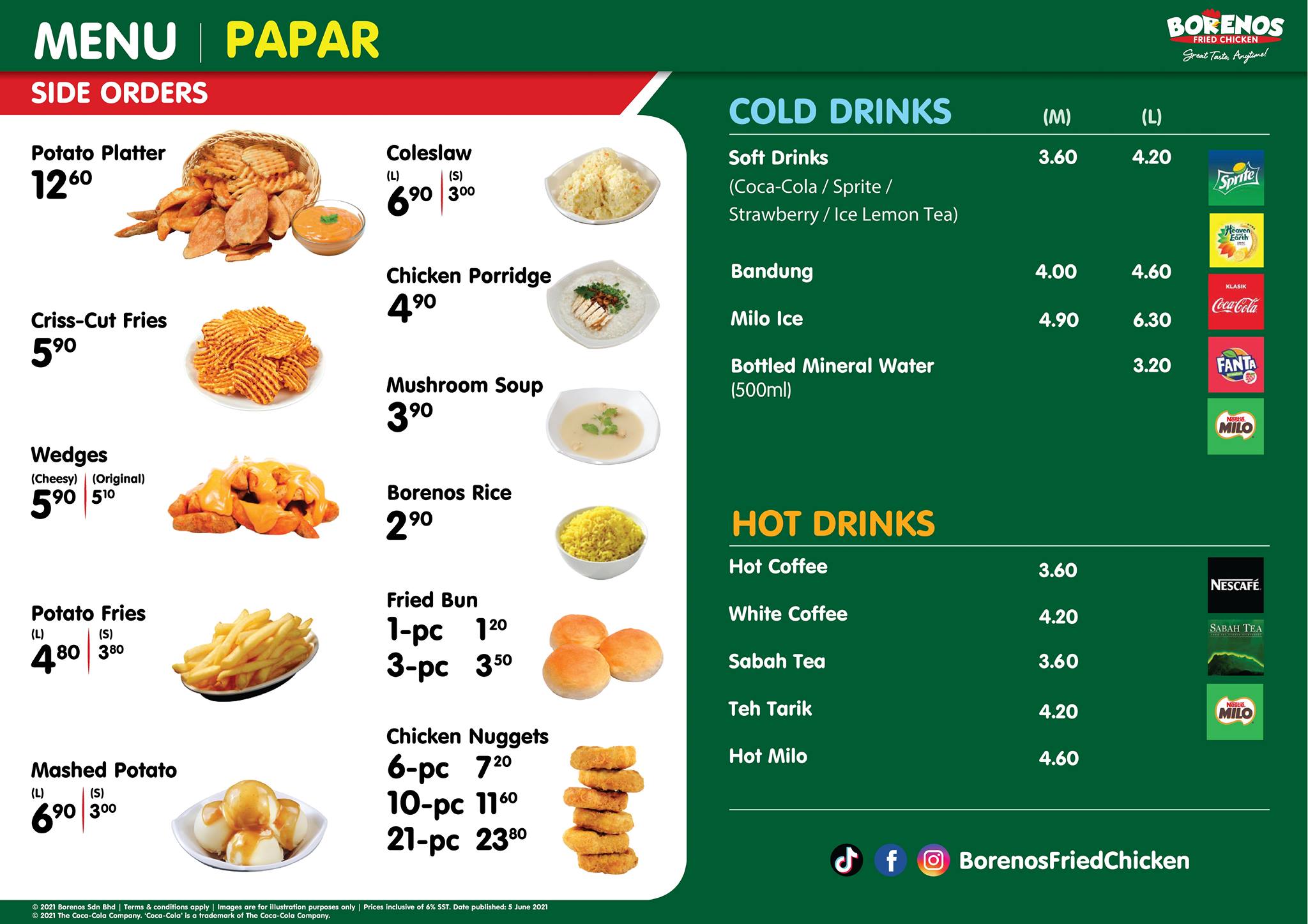 Borenos Fried Chicken, The Tastiest Fried Chicken In Sabah ...